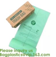 China Home Compostable PLA Food Storage Bags 12x17cm 50mic Bioplastic Resealable Bags for sale