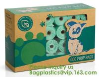 China 100% Biodegradable Compostable Garbage Bags PBAT PLA Cornstarch 5L to 240L Custom Sizes for sale