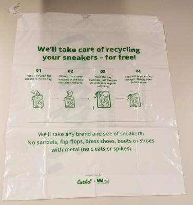 China Biobased Compostable T-Shirt Shopping Bags 48x52cm 0.05mm PLA for sale