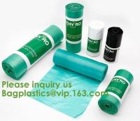 China Biobased Compostable T-Shirt Shopping Bags 48x52cm 0.05mm PLA for sale