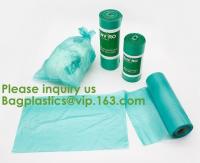 China Biobased Compostable T-Shirt Shopping Bags 48x52cm 0.05mm PLA for sale