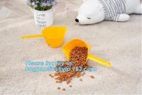 China Durable Pet Food Scoop Spoon 500ml 250ml with Bag Clip Break Resistant Dog Cat Feeding Tool for sale