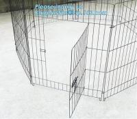 China Heavy Duty Stainless Steel Foldable Dog Cage 60cm for Sale Multiple Sizes Available for sale