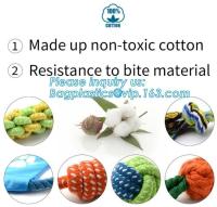 China Dog Rope Toy Set 60cm Non Toxic Cotton Bite Resistant Pet Accessories for sale