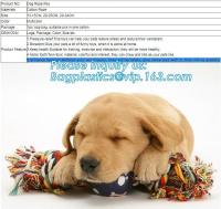 China Cotton Dog Rope Toy Set for Tugging and Teething Durable 60cm Pet Chew Toy for sale