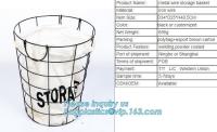 China Customized Wire Diameter Stock Pot Cooking Wire Mesh Metal Storage Basket Industrial 30pcs MOQ for sale