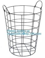 China Customized Wire Diameter Stock Pot Cooking Wire Mesh Metal Storage Basket Industrial 30pcs MOQ for sale