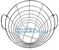China Customized Wire Diameter Stock Pot Cooking Wire Mesh Metal Storage Basket Industrial 30pcs MOQ for sale