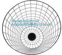 China Wholesale Decorative Metal Wire Storage Basket with Hanging Design for Laundry and Fruit for sale