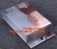 China Custom Clear PVC Plastic Packaging Box 8.8x2x15.5cm with UV Printing for Retail Display for sale