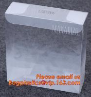 China Custom Clear PVC Plastic Packaging Box 8.8x2x15.5cm with UV Printing for Retail Display for sale