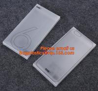 China Frosted Plastic Folding Box with Hanging Hole Custom PET PVC PS 8.8x2x15.5cm for sale