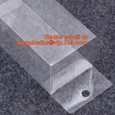 China Custom Clear Plastic Folding Box 8.8x2x15.5cm for Mobile Phone Case Packaging Waterproof for sale