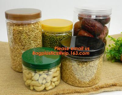 China Clear Plastic Round Packaging Box 8.8x2x15.5cm Custom PET Cylinder Container for sale