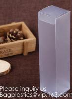 China Custom Clear PET Plastic Packaging Box 0.1-0.7mm Thick Round Shape Window Box for Gift Retail Display for sale