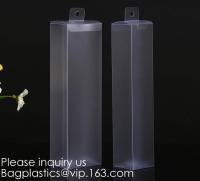 China Custom Clear PVC PET PP Plastic Folding Box 0.1-0.7mm with Foil Stamping for sale