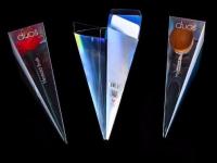 China Custom Clear PP Plastic Gift Box with Offset Printing 0.3mm Thickness for sale