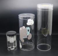 China Clear PVC Plastic Folding Box for Earphones 8.8x2x15.5cm Custom Packaging for sale