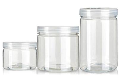 China Custom PET Plastic Folding Box 150ml 180ml 250ml 500ml for Candy Cookies Food Packaging for sale