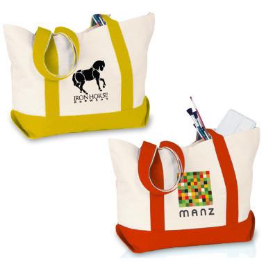 China Natural Canvas Tote Bag 35x40x15cm 227gsm Durable Eco Friendly Shopping Bag for sale