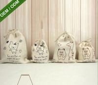 China Custom Printed Canvas Grocery Tote Bag 35x40x15 cm with Large Interior Pockets for Shopping for sale