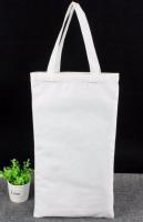 China Natural 100% Cotton Canvas Tote Bag 35x40x15 cm Large Shopping Bag for Promotional Custom Printing for sale