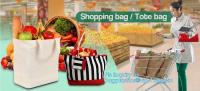 China Custom Eco Friendly Canvas Shopping Bag 35x40x15cm 227gsm Handled Tote Wholesale for sale