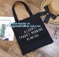 China Custom Printed Eco Friendly Canvas Tote Bag 35x40x15cm 227gsm for Shopping Promotion for sale