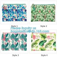 China Custom Logo 12oz Canvas Cotton Cosmetic Pouch 35x40x15cm Wholesale for sale