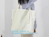 China Promotional 12 oz Canvas Shopping Tote Bag with Logo Imprinted 35x40x15 cm for sale
