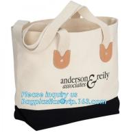 China Custom Cotton Canvas Tote Bag 40x35cm Black Shopping Bag for Promotion Gift for sale