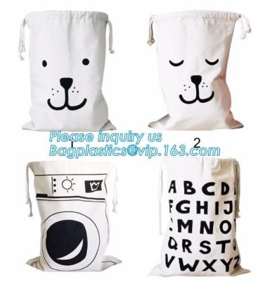 China Wholesale Custom Logo Cotton Canvas Drawstring Bag 35x40cm Eco Friendly Shoe Bag for sale