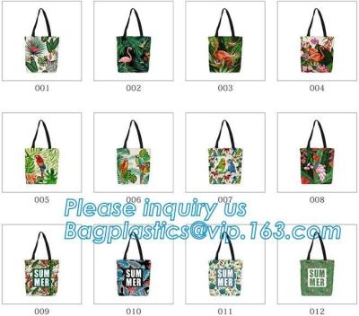 China Natural Canvas Cotton Tote Bag with Rope Handle 40x35cm Eco Friendly Shopper for sale