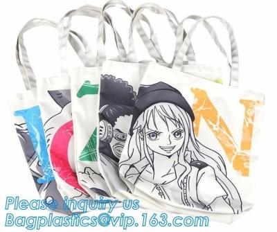 China Custom Cotton Canvas Beach Tote Bag with Rope Handle 40x40cm Natural Organic Shopping Bag for sale