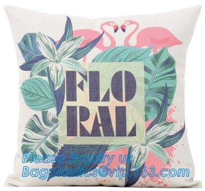 China Bohemian Macrame Cushion Cover 45x45cm Handmade Cotton Ethnic Sofa Pillow Case for sale