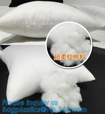 China Square Custom Wholesale Pillow Insert 48x48cm PP Cotton Vacuum Pack Cushion Filler for Hotel Home for sale