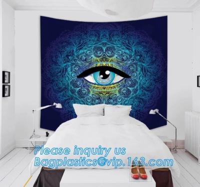 China Custom Printed Bohemian Tree of Life Tapestry Wall Hanging 130x150cm 100% Polyester for sale