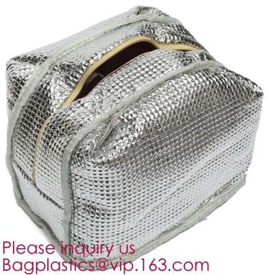 China Customized Waterproof Insulation Cooler Bag 6 12 24 Cans Non Woven Thermal Lunch Bag for Picnic Travel for sale