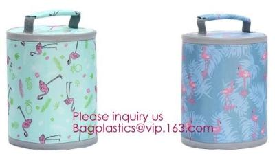 China Custom Insulated Cooler Bag 33x38x26cm Non Woven Thermal Tote for Grocery Lunch for sale