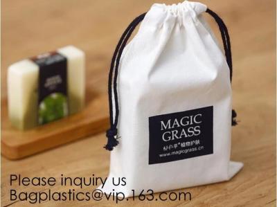 China Cotton Muslin Drawstring Bags 10x15cm Reusable Gift Pouches for Party Favors Soap Tea Coffee Storage for sale