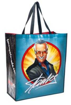 China Custom 80gsm Non Woven PP Promotional Tote Bag with Silk Screen Printing for sale