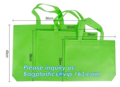 China Custom PP Woven Nylon Webbing Handle Bags 80gsm for Promotional Shopping Tote for sale