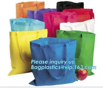 China 80gsm PP Non Woven Tote Bag with Handle Eco Friendly Shopping Bag 43x42x38cm for sale