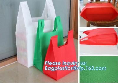 China Custom Logo Printed Non Woven Tote Bag 80gsm PP Promotional Eco Shopping Bag for sale