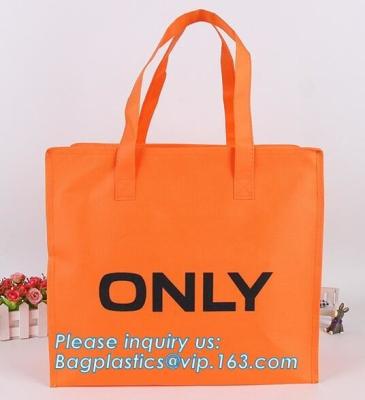 China Custom 80gsm Non Woven PP Shopping Bag Recycled Eco Friendly Promotional Tote Bag for sale