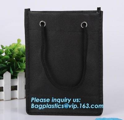 China 80gsm Spunbond PP Non Woven Bag Eco Friendly Promotional Shopping Tote 100% Virgin Material for sale