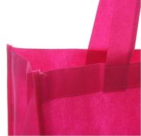 China Wholesale Custom Printed Logo Non Woven Bag 80gsm PP Handle Shopping Tote for Clothes and Fashion for sale