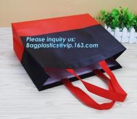 China Laminated Non Woven Tote Bag 80gsm PP Eco Friendly Shopping Bag with Custom Logo for sale