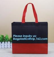 China Laminated Non Woven Tote Bag 80gsm PP Eco Friendly Shopping Bag with Custom Logo for sale