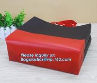 China Laminated Non Woven Tote Bag 80gsm PP Eco Friendly Shopping Bag with Custom Logo for sale